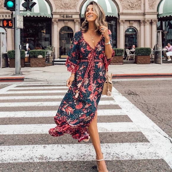 Bellanblue Dresses Boho Chic Floral Print Dress Poshmark